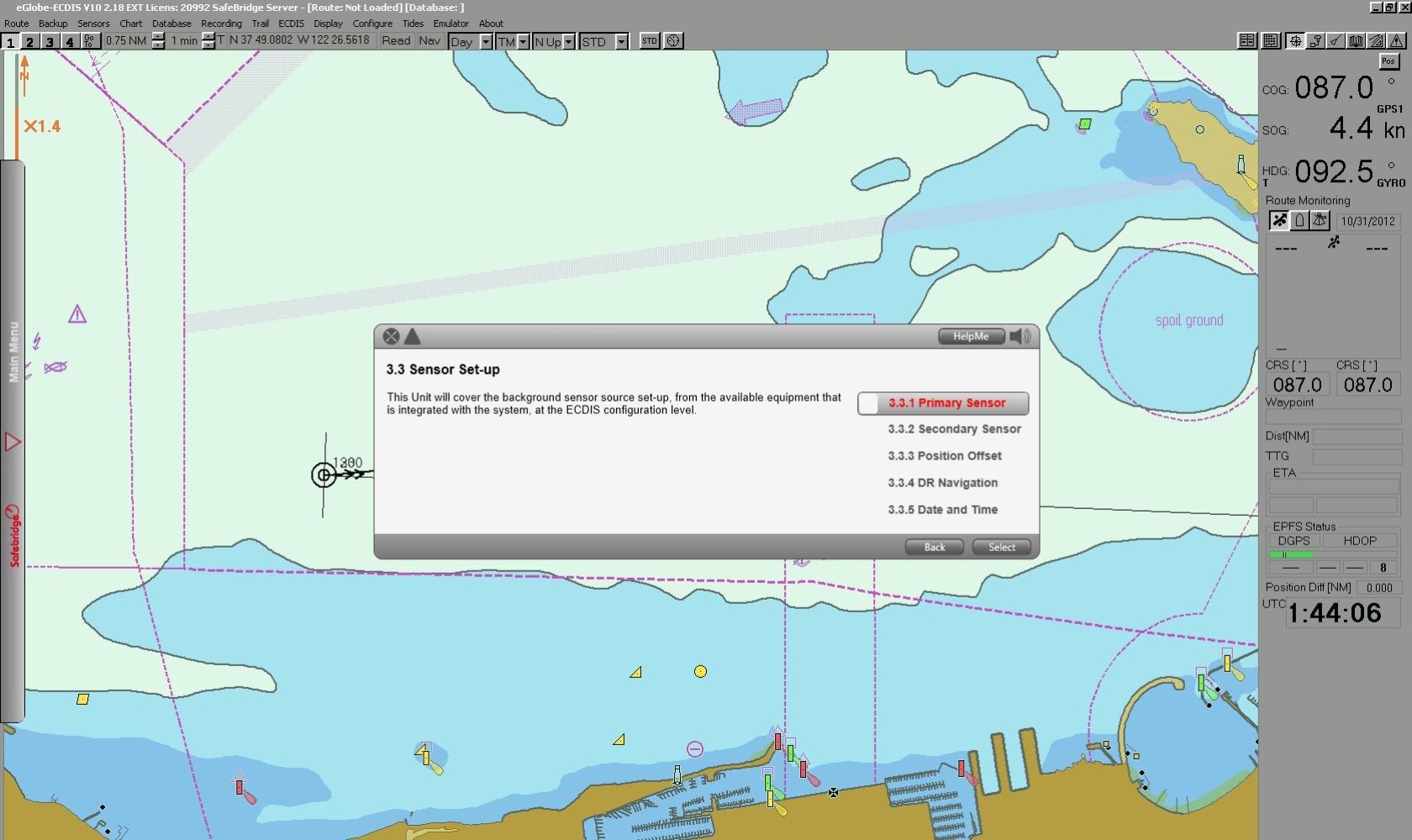 Safebridge Portal - Details of Course ChartWorld eGlobe