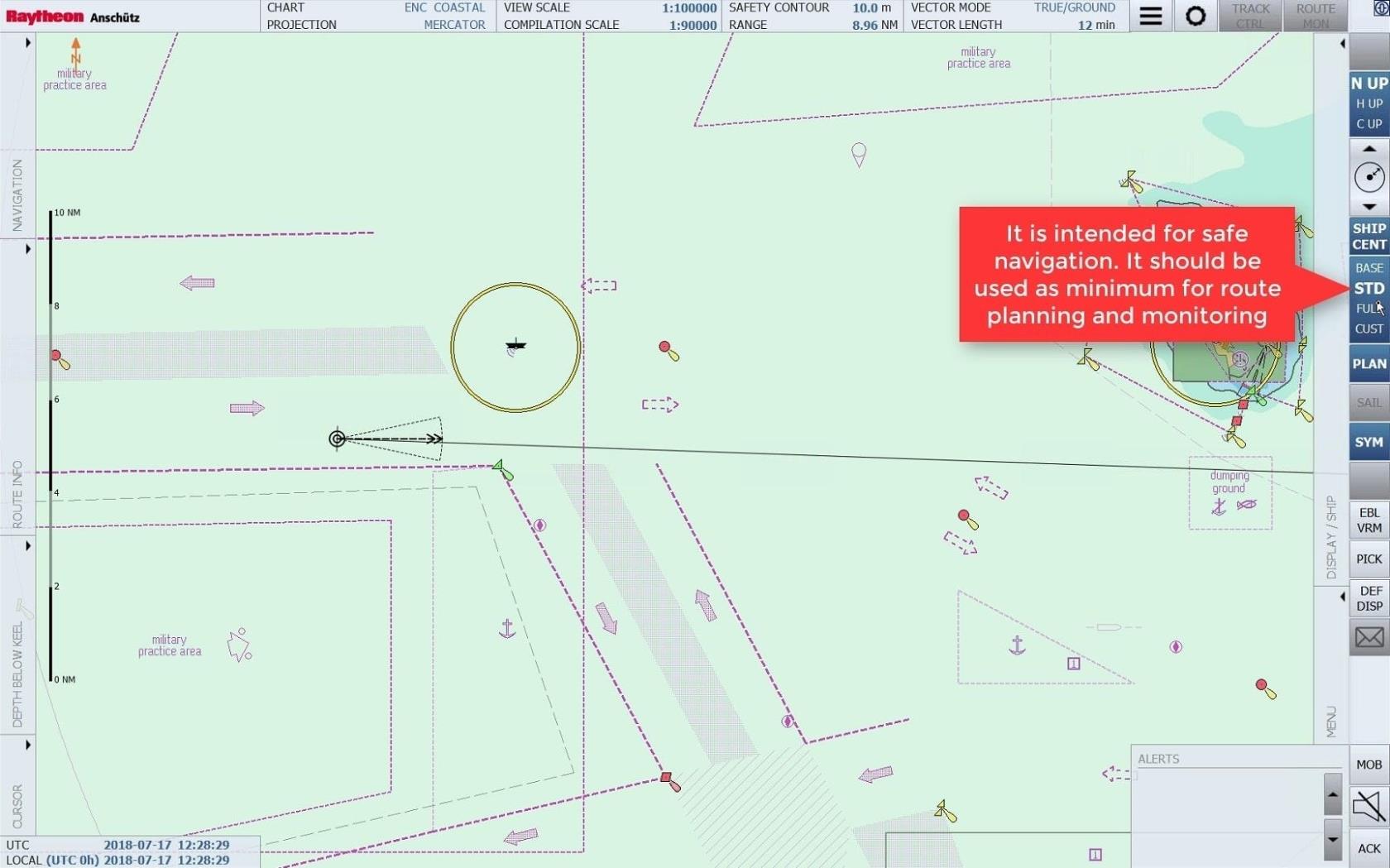 Safebridge Portal - Details of Course Raytheon Anschütz Synapsis ECDIS NX