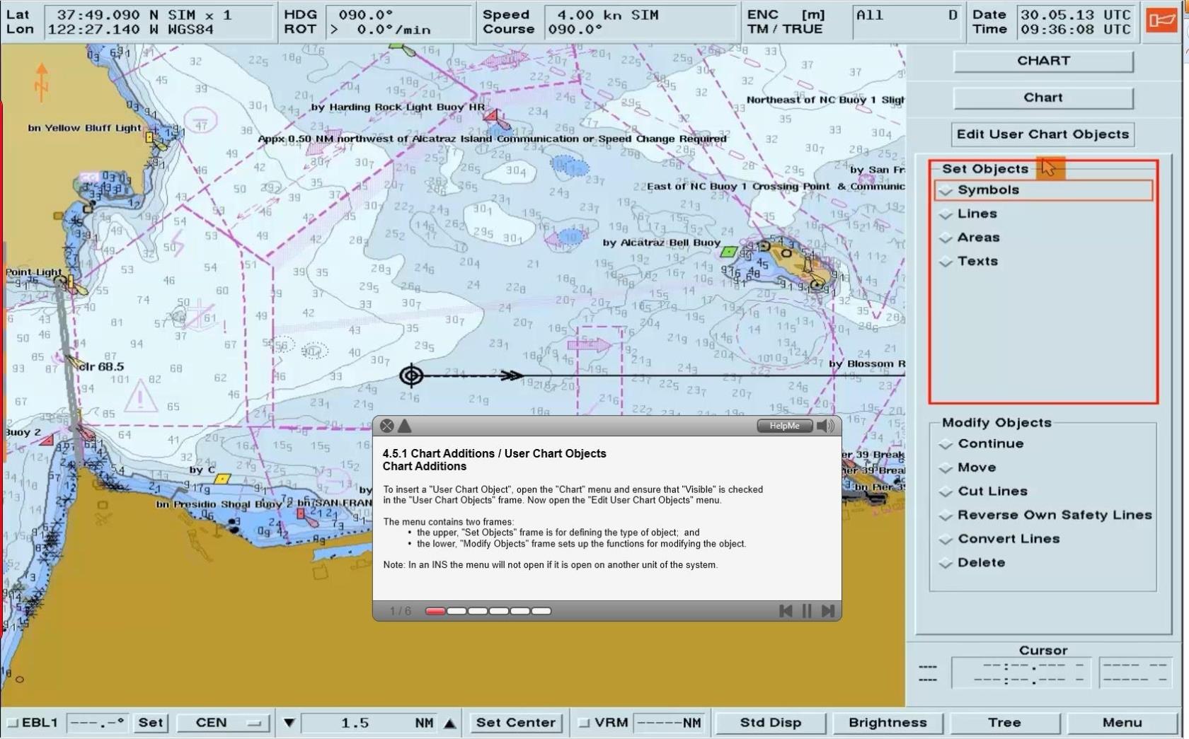 Safebridge Portal - Details of Course SAM Electronics CHARTPILOT