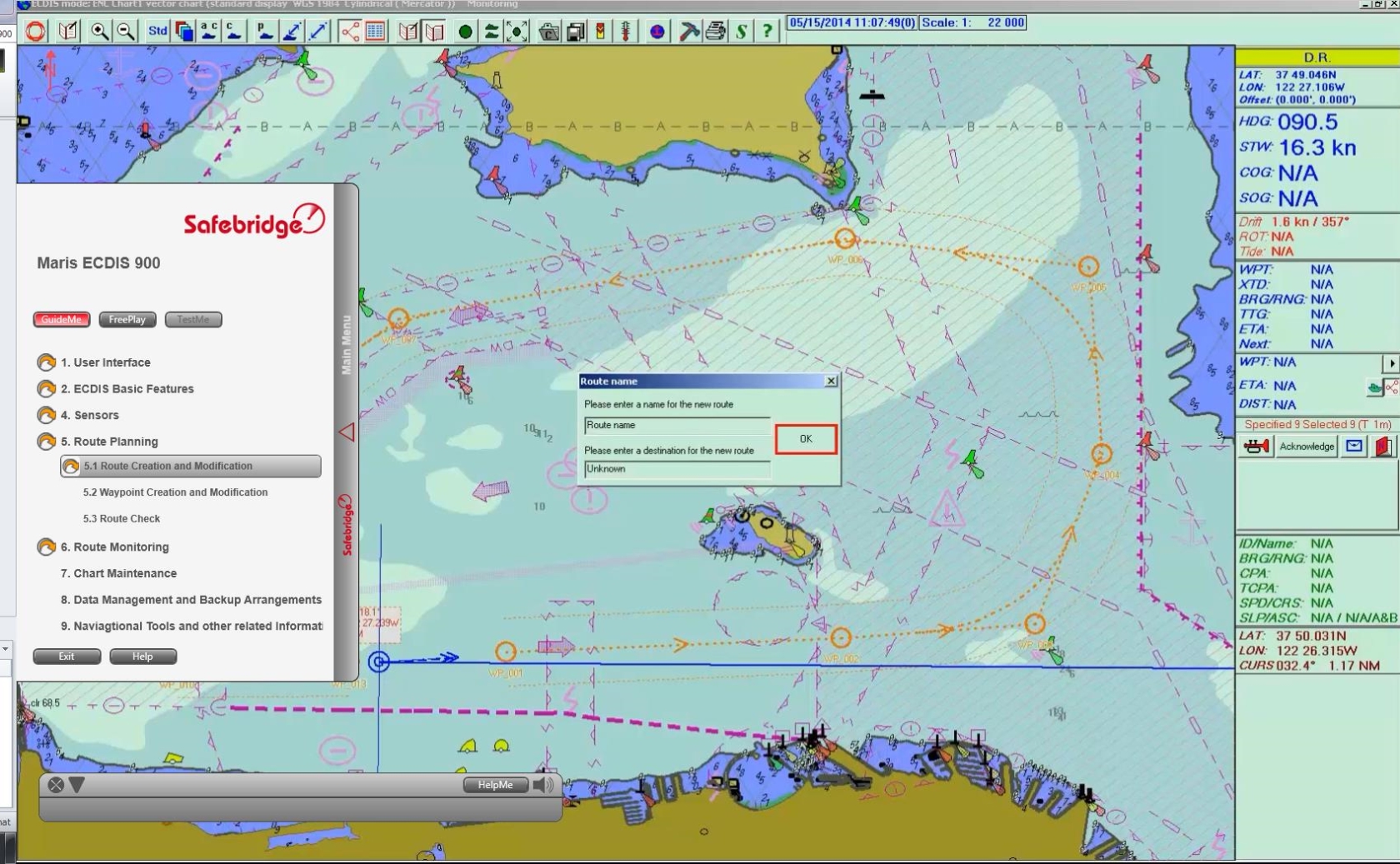 Safebridge Portal - Details of Course Maris ECDIS 900