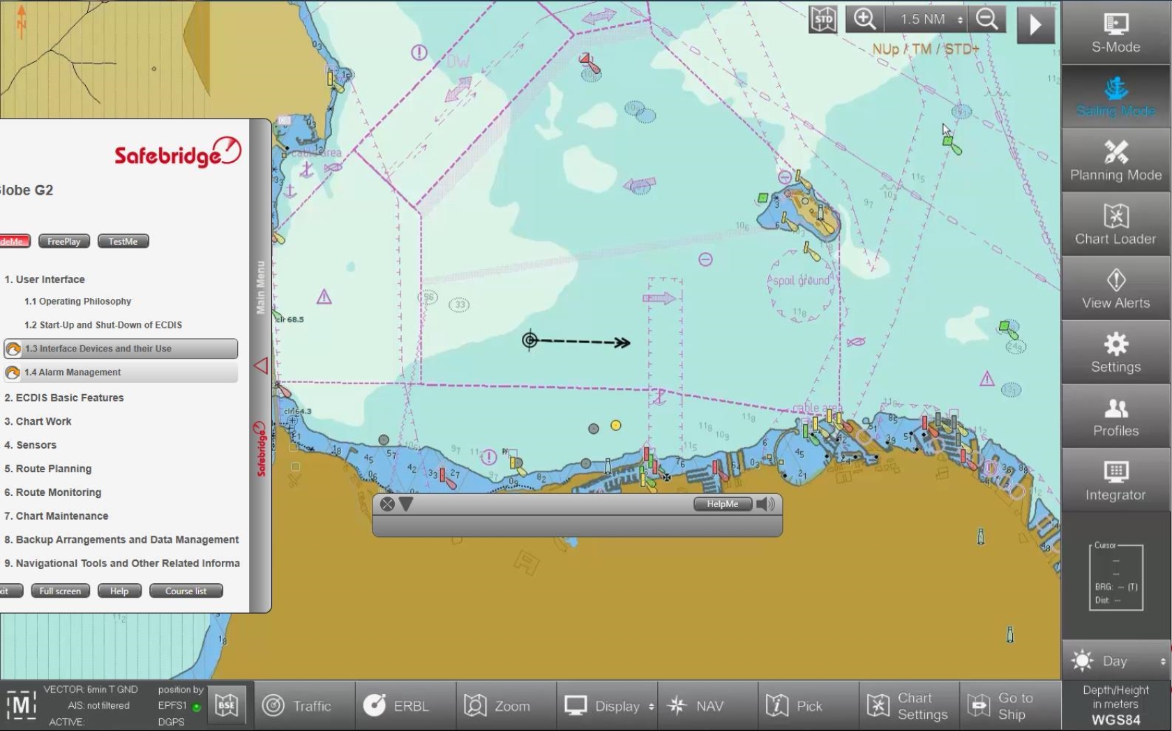 Safebridge Portal - Details of Course Consilium ECDIS G2